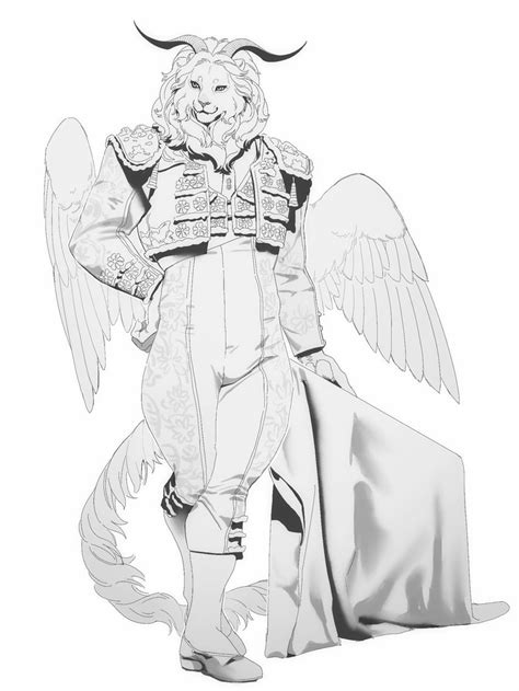 Winged Lion Dungeon Meshi Drawn By Wushutaichuitousangqideyizhichong