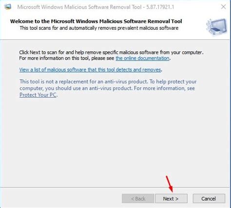 Windows에서 Msrt 도구를 사용하여 악성 프로그램을 제거하는 방법 최신