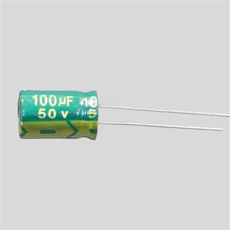 100uf 50v Electrolytic 8 X 12mm X 35mm 10 Pieces