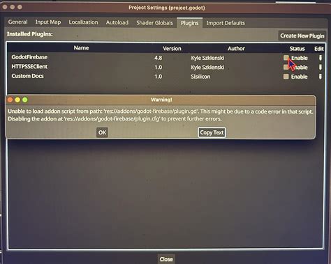 problem with installing plugins r godot