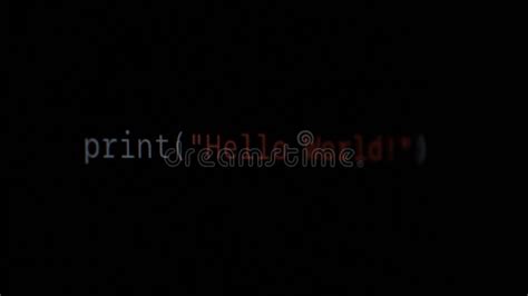 The First Code In Teaching Programming Coding In Swift Hello World Stock Footage Video Of