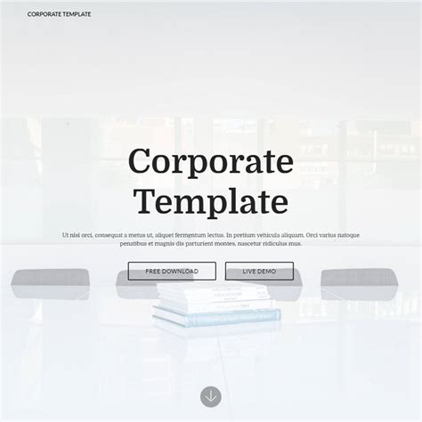 Free Html Bootstrap Multi Page Template