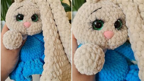 Зайка в платье амигуруми схема