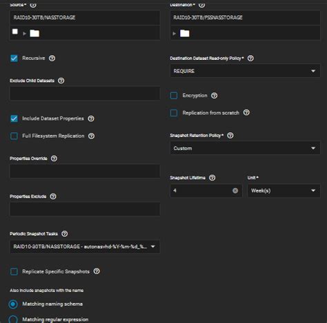 Replication Task Live Data Comparision Truenas General Truenas