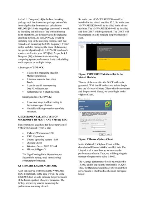 Processor Virtualization Comparison Vmware Esxi Vs Microsoft Hyper V Pdf
