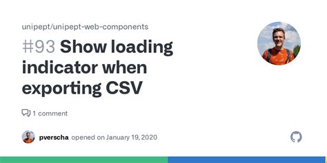 Show Loading Indicator When Exporting Csv · Issue 93 · Unipeptunipept Web Components · Github