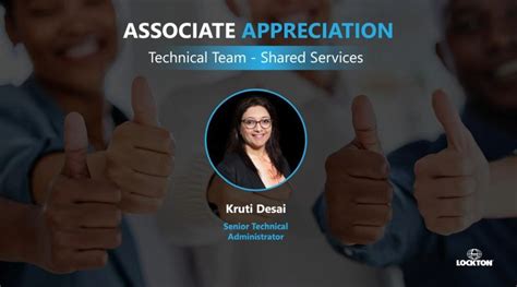 kruti desai on linkedin thank you lockton for the recognition and appreciation locktonlife