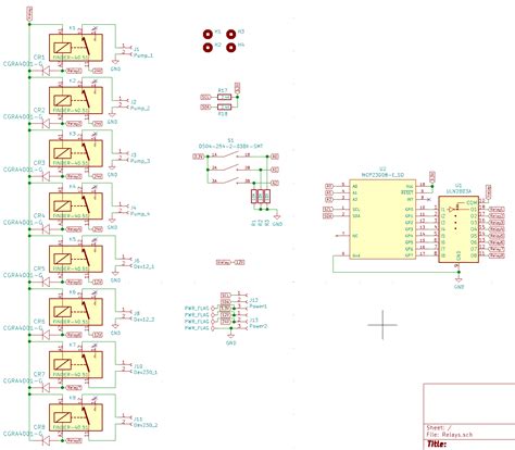 8x Relais Karte über I2c Mit Dem Mcp23008