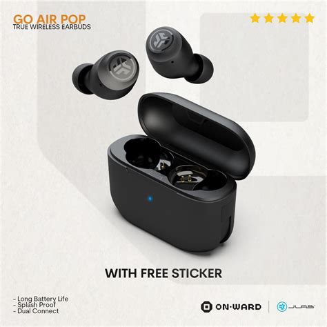 Jlab Audio Go Air Pop True Wireless Earbuds Shopee Philippines