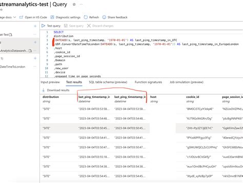 How To Cast Datetime From Utc To Gmt Standard Time On Azure Steam Analytics Query Microsoft Qanda
