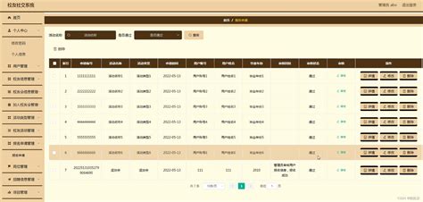 Springboot校友社交系统 Csdn博客