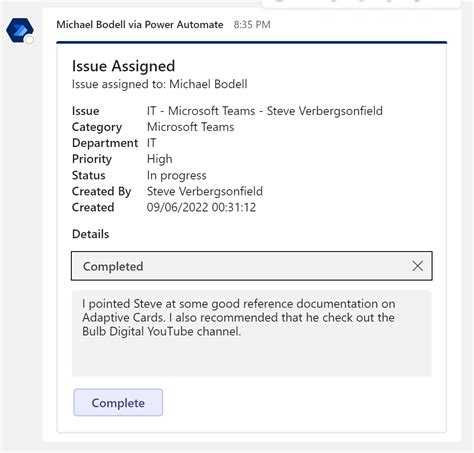 Create A Better User Experience With Adaptive Cards In Teams Microsoft 365 Insights By Bulb