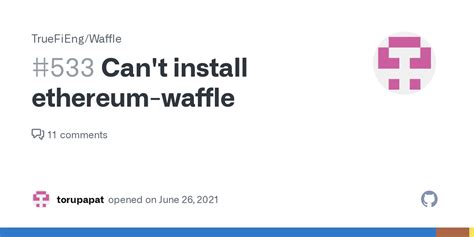 Can T Install Ethereum Waffle Issue 533 TrueFiEng Waffle GitHub