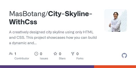 Github Masbotangcity Skyline Withcss A Creatively Designed City