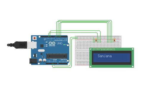 Circuit Design Assignment 8 Level 2 Tinkercad