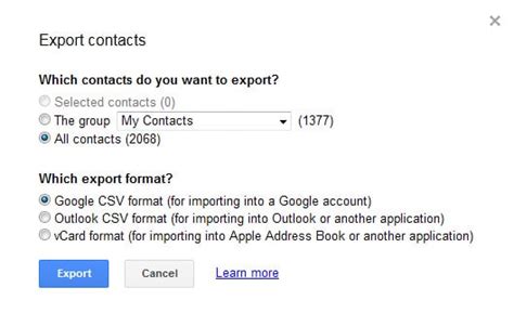 How To Export And Edit Google Contacts GHacks Tech News