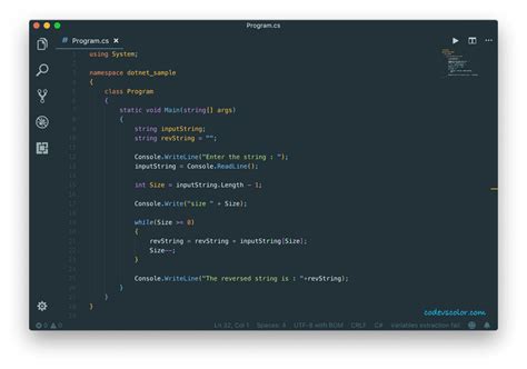 How To Reverse A String In C Sharp Codevscolor