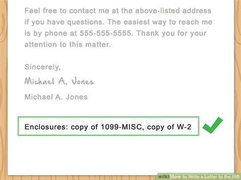 4 Ways To Write A Letter To The IRS WikiHow