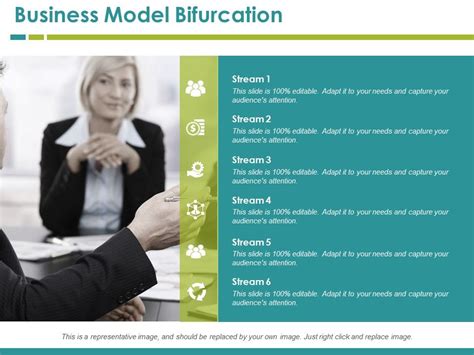 Business Model Bifurcation Template 4 Ppt Powerpoint Presentation Inspirati
