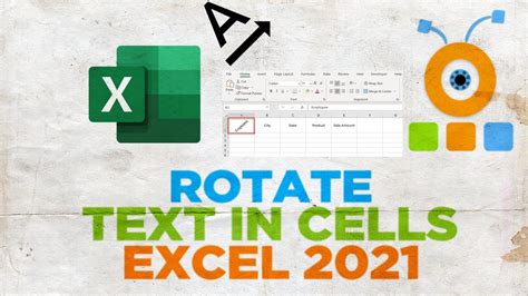 how to rotate text in cells in excel 2021 youtube