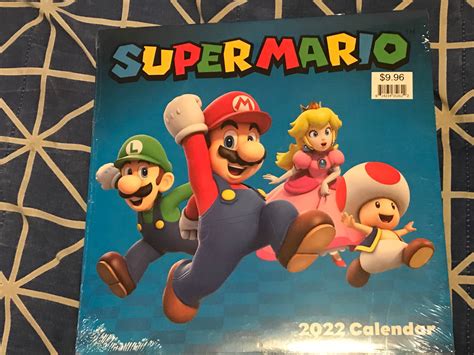 Super Mario Calendar By Nintendoland118 On Deviantart