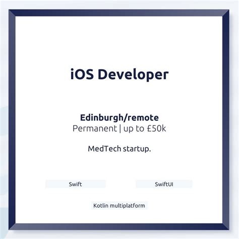 Jack Steven On Linkedin Ios Swift Iosdevelopment Mobiledevelopment Jobs Remotejobs