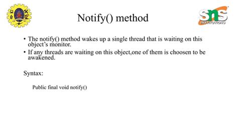 Inter Thread Communicationnpptx Programming Languages Computing