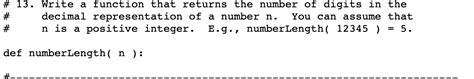 Solved Output Should Look Like Numberlength 21 2