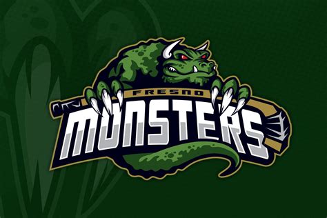 Fresno Monsters Nahl Logo Design Inspiration Sports Sports Logo