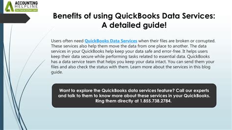 Quickbooks Data Services A Detailed Guide