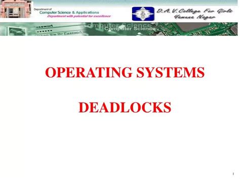 Ppt Operating Systems Deadlocks Powerpoint Presentation Free Download Id2784601