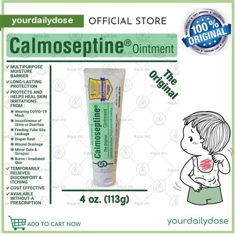 Calmoseptine Ointment Tube 113g Lazada Ph