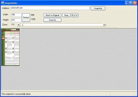 Snapshotter Pro Directory Website And Webpage Screenshot And