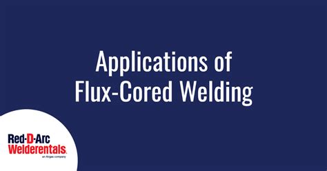Flux Cored Arc Welding At Bruce Green Blog