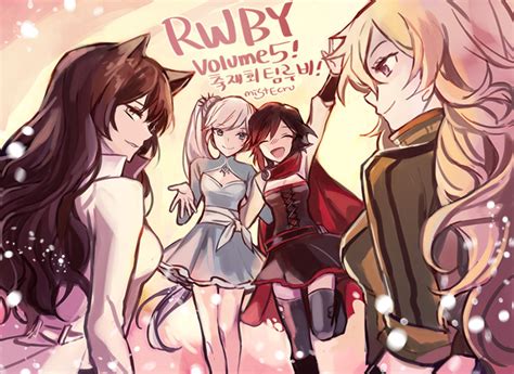 Ruby Rose Weiss Schnee Yang Xiao Long And Blake Belladonna Rwby Drawn By Ecru Danbooru