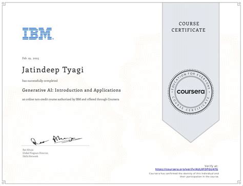 Generativeai Ai Dataanalytics Promptengineering Coursera Ibm