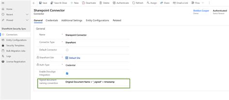 Connector Configuration Dynamics 365 Crm Apps