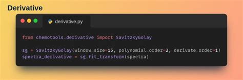 Pau Cabañeros López On Linkedin Python Spectralpreprocessing