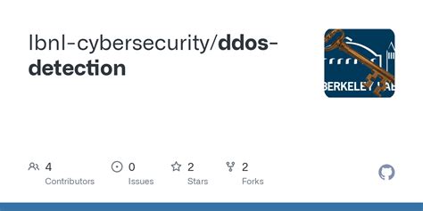 Github Lbnl Cybersecurity Ddos Detection