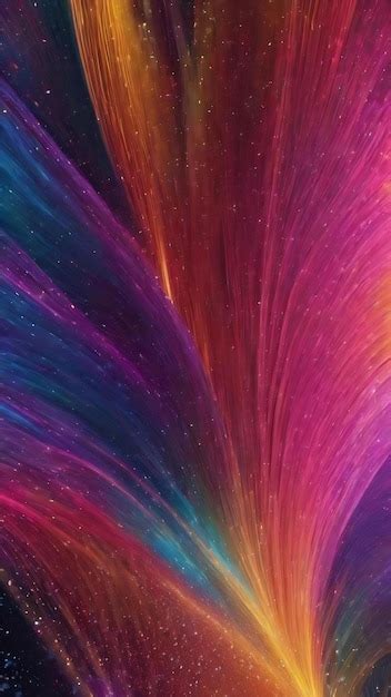 Premium Ai Image Abstract Digital Background Of Moving Particles Information Space Flow Big