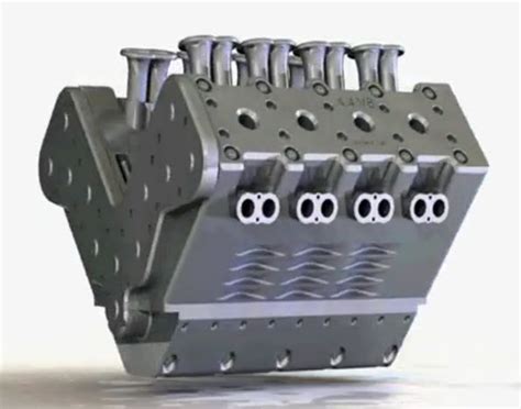Solidworks V Engine Animation D SolidWorks Share