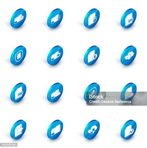 Set Folder And Lock Document Eps File Document Protection Concept Pdf Folder With Star Cloud