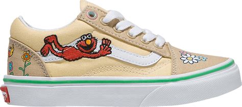 Buy Youth Sesame Street X Vans Old Skool Elmo Vn0a7q5f7vj Novelship