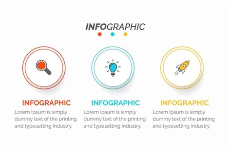 Premium Vector Infographic Design Template With 3 Options Or Steps