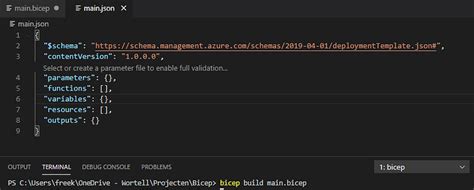 The Microsoft Platform Using Project ‘bicep Preview To Create Arm