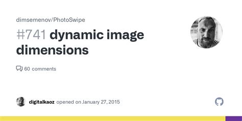 Dynamic Image Dimensions Issue Dimsemenov PhotoSwipe GitHub