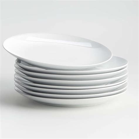 Aspen Coupe Dinner Plates 105 Set Of Eight Reviews Crate