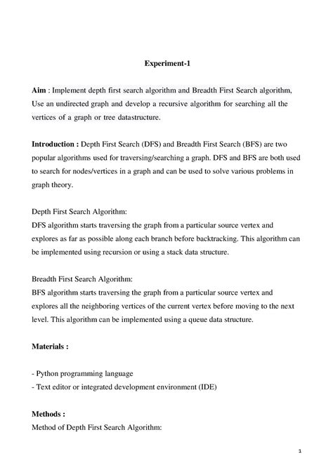 Ai Practical 1 Artificial Intelligence Ai Is A Field Of Computer