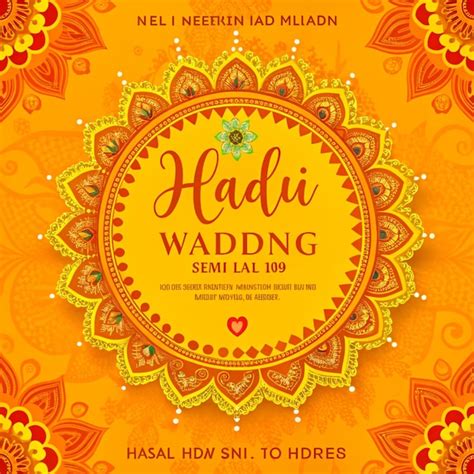 Haldi Poster Pictures Freepik