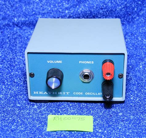 Heathkit Model Hd 1416 Morse Code Practice Oscillator Ham Etsy Morse Code Practice Morse